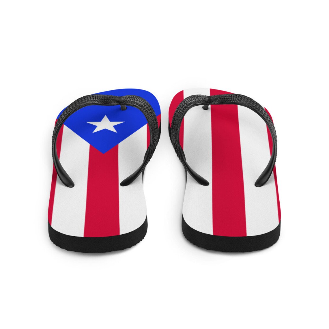 Boricua Babe Caribbean Island Thong Sandal - Adult Puerto Rico Flip ...