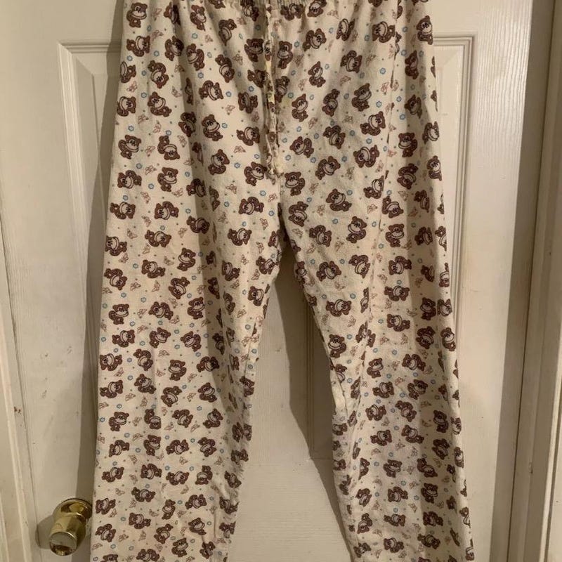 Preppy Monkey Pajamas - Etsy