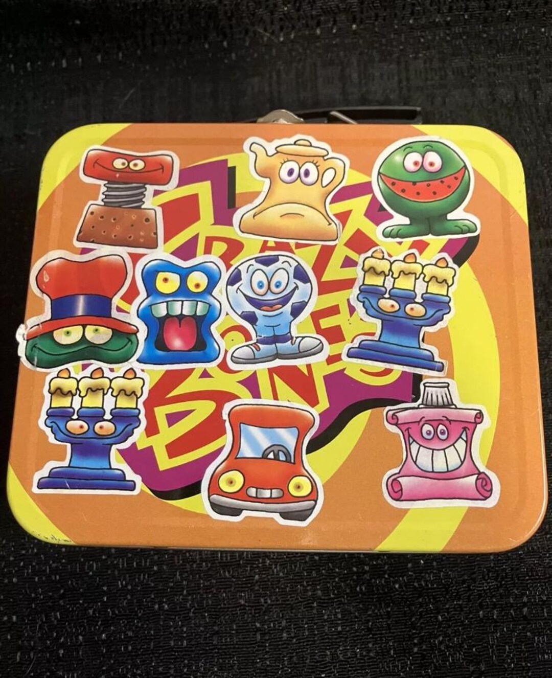 Gogos Crazy Bones Lunch Box and HUGE Lot of Stickers, Cards, and ...