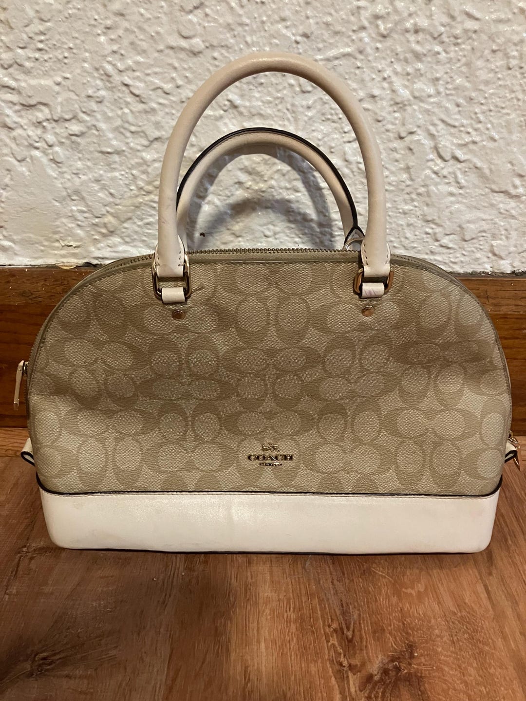 Coach Sierra Signature Satchel GUC - Etsy