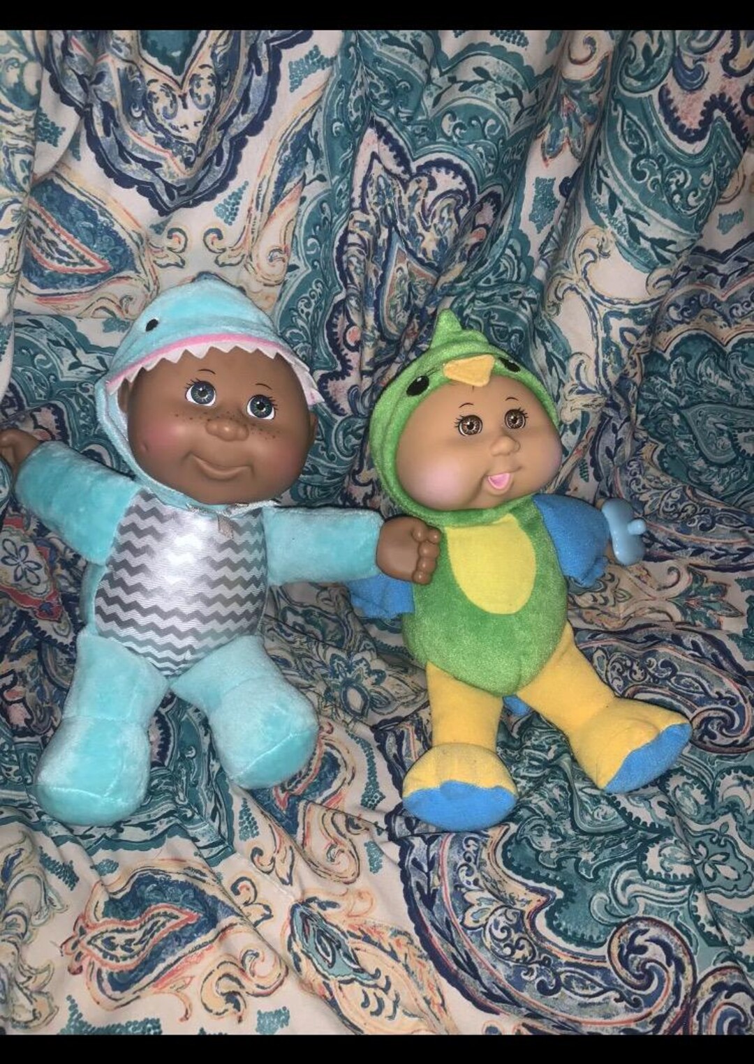 Cabbage Patch Kids Zoo Friends Set of 2 Parrot and Shark Excellent - Etsy