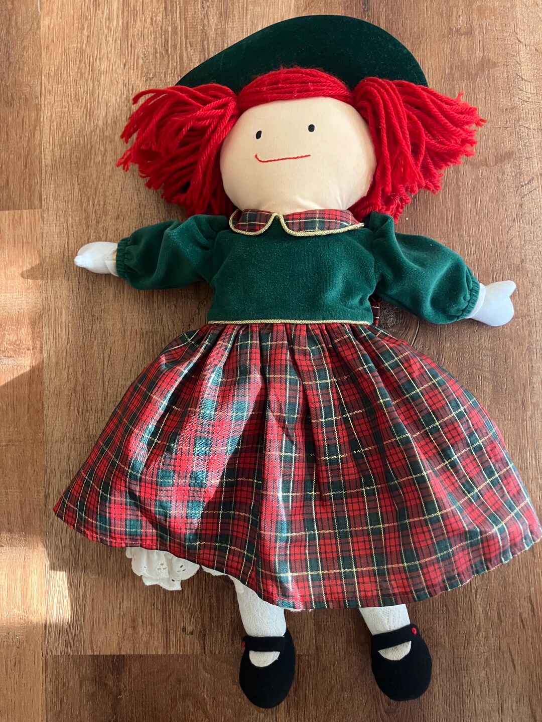 Madeline Vintage Christmas Large Plush Very Good - Etsy