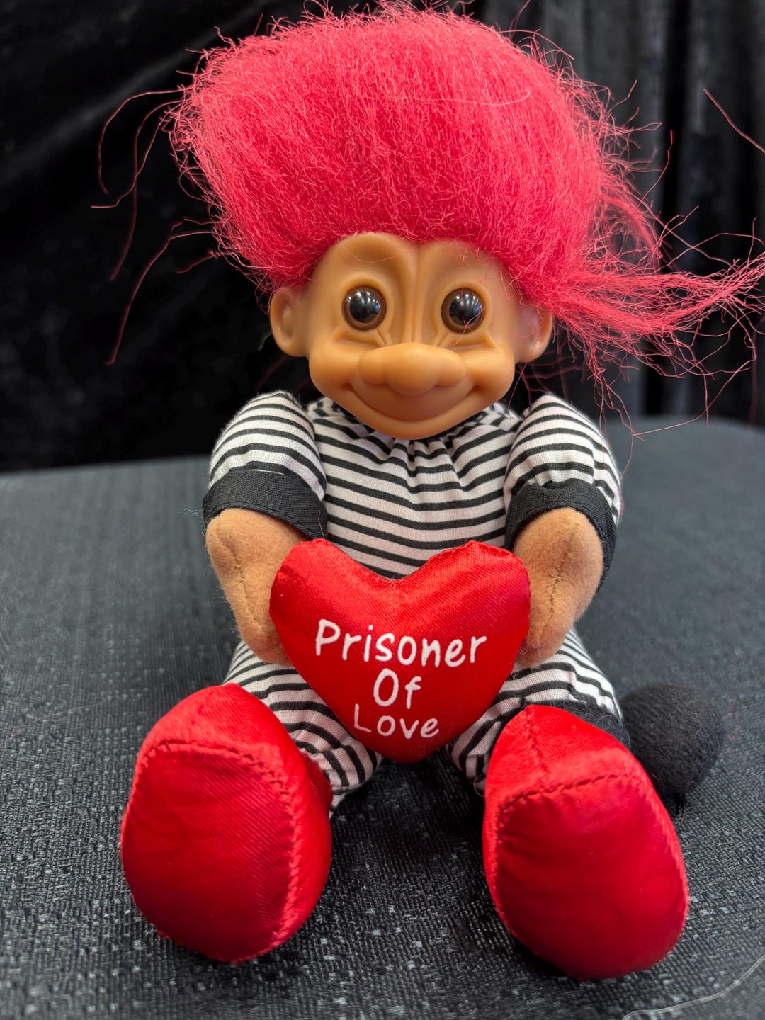 Troll Vintage Russ Troll Prisoner of Love W Ball and Chain 5” VGC - Etsy