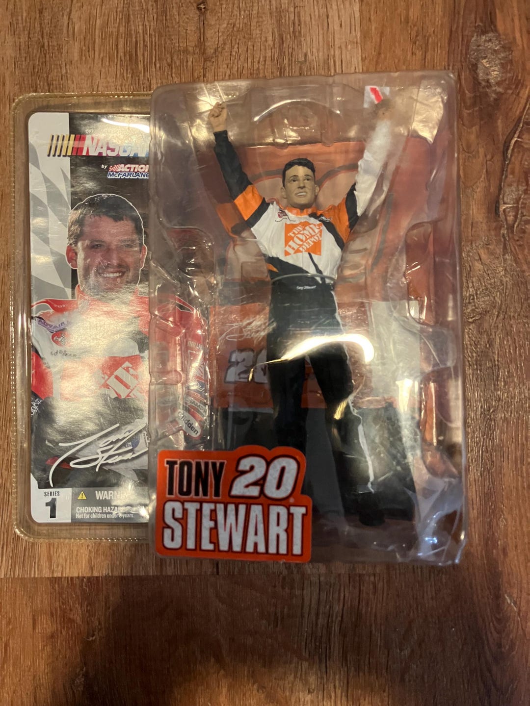 Tony Stewart NASCAR Action Figure NIB - Etsy
