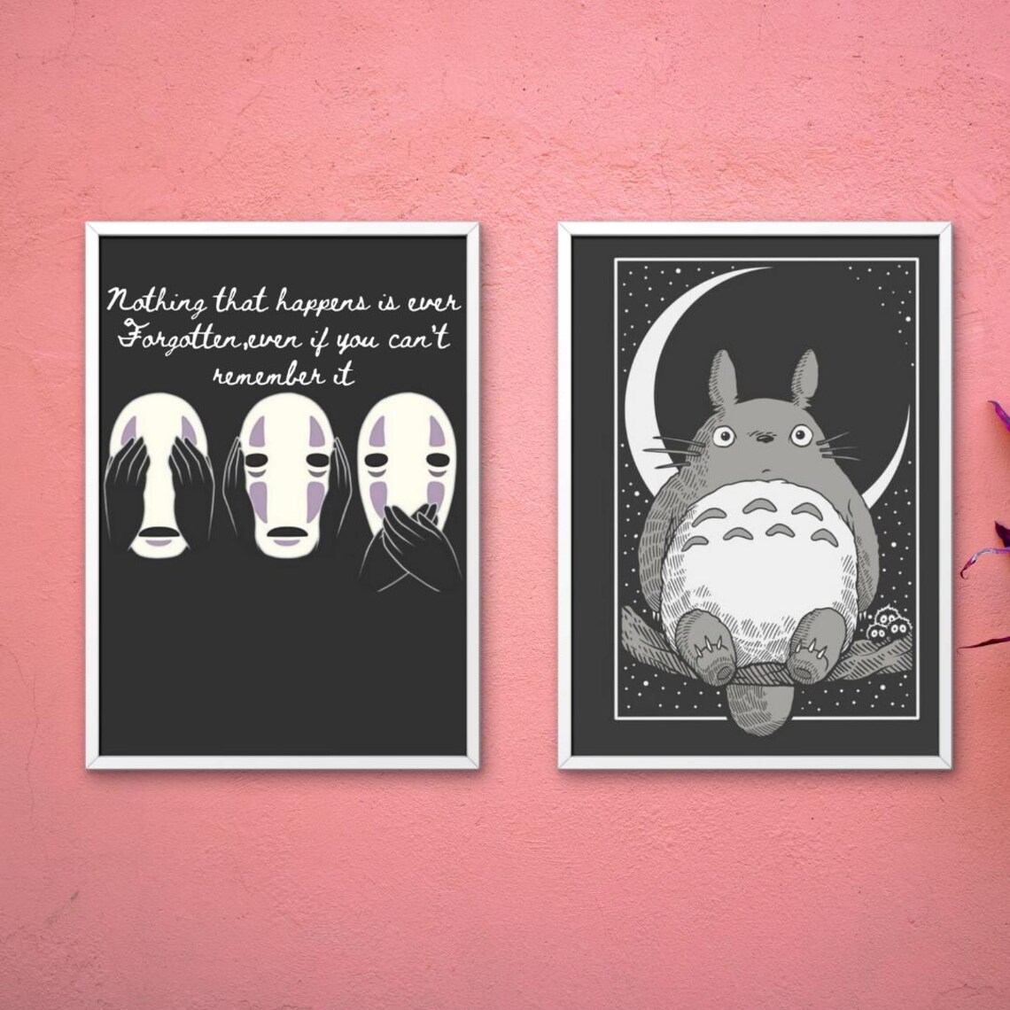 50 Poster Ghibli | Ghibli Wall Art | Studio Ghibli Digital Art | Studio ...