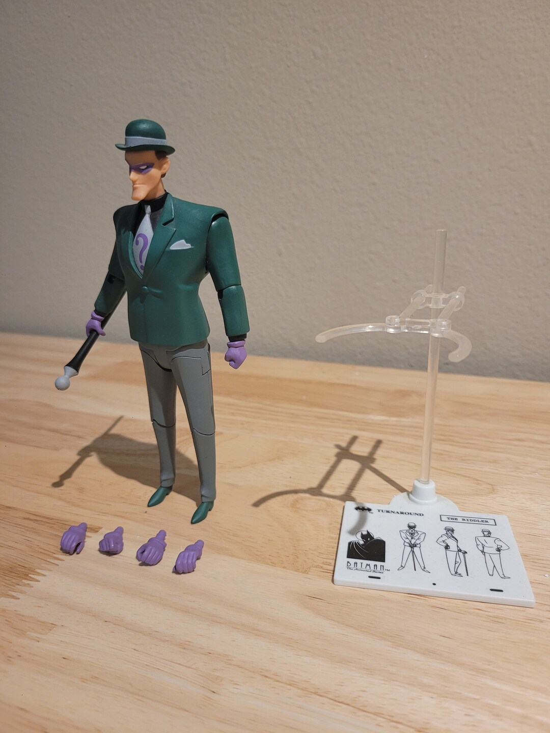 DC Collectibles Batman Animated Series "riddler" Action Figure With ...