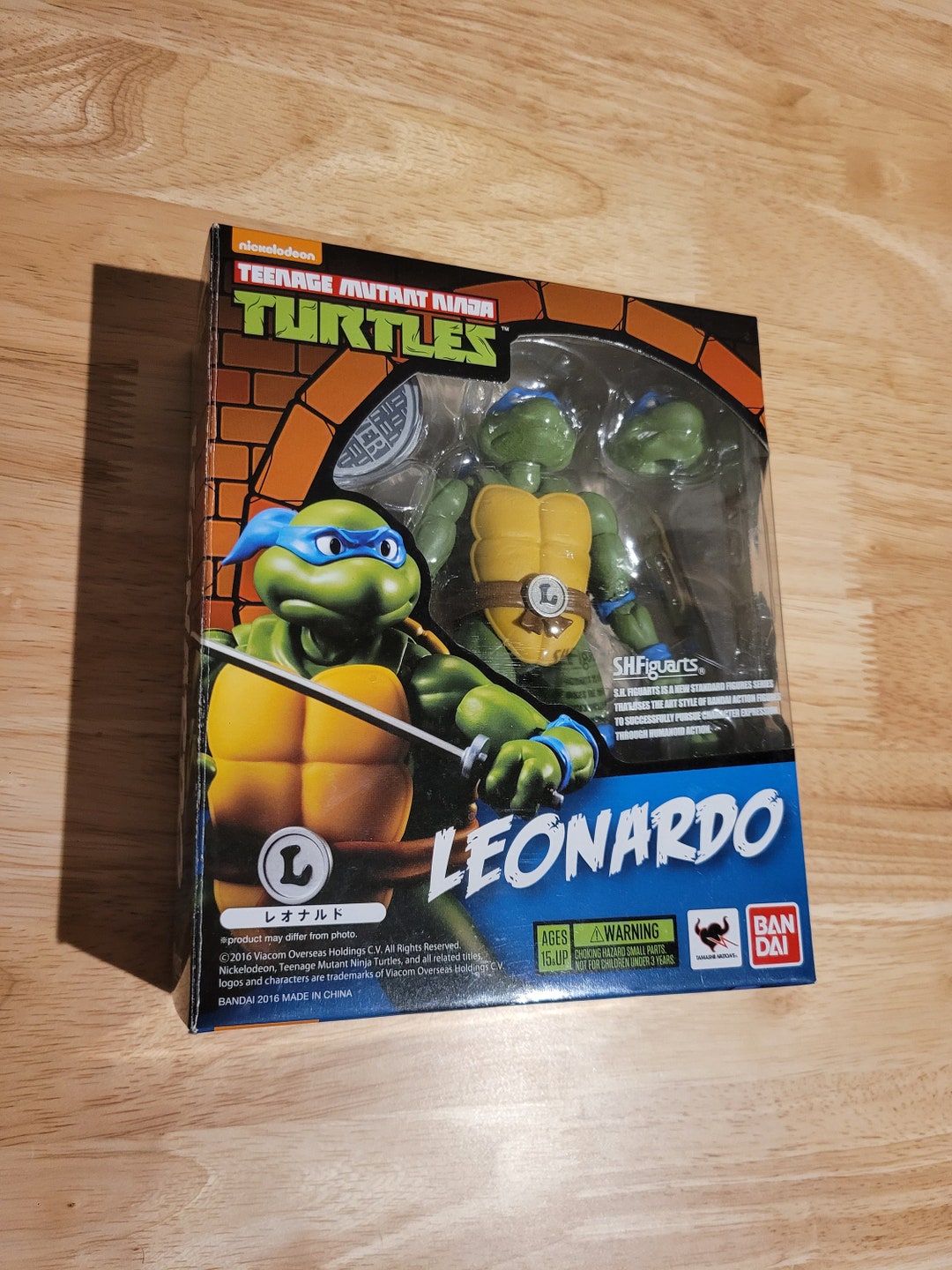 TMNT Leonardo Action Figure S.H. Figuarts - Etsy