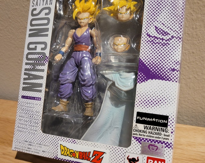 Dragon Ball Z Super Saiyan Gohan Action Figure - Etsy