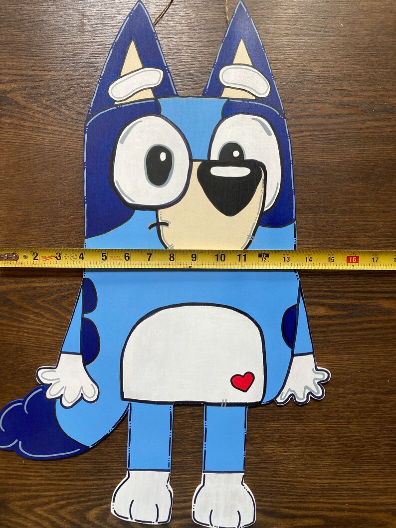 Bluey Door/wall Hanger - Etsy