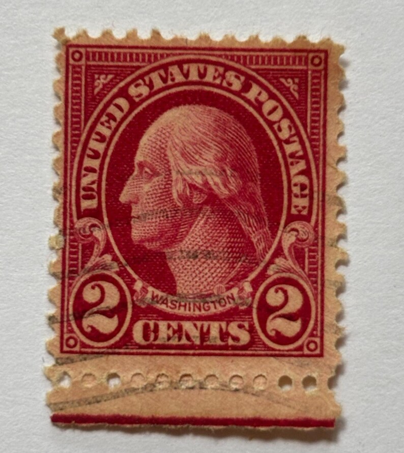 Vintage George Washington 2 Cent U.S. Postage Stamp - Lot of 3 - Etsy
