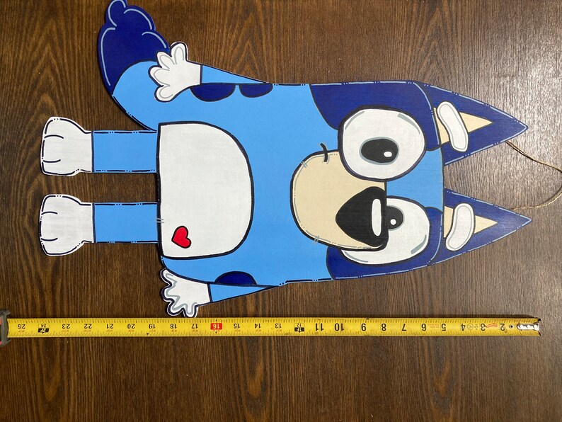 Bluey Door/wall Hanger - Etsy