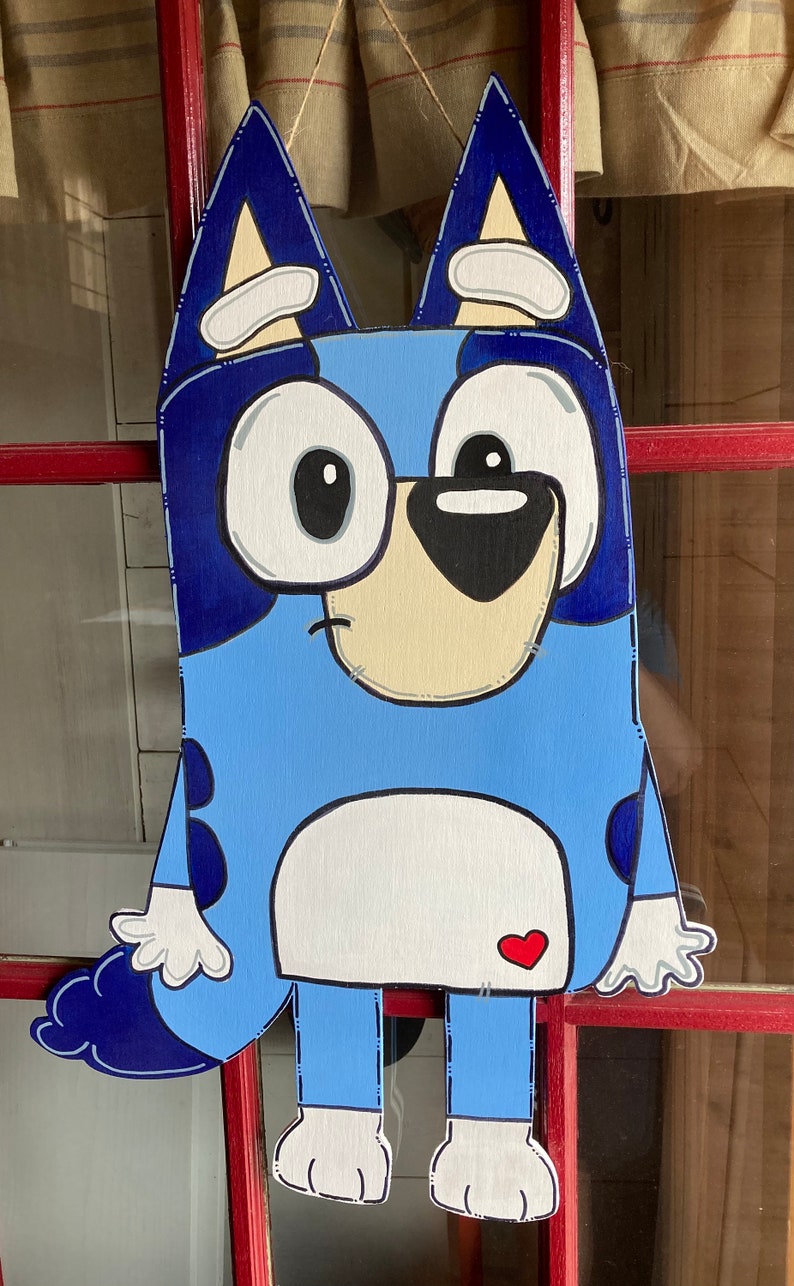 Bluey Door/wall Hanger - Etsy