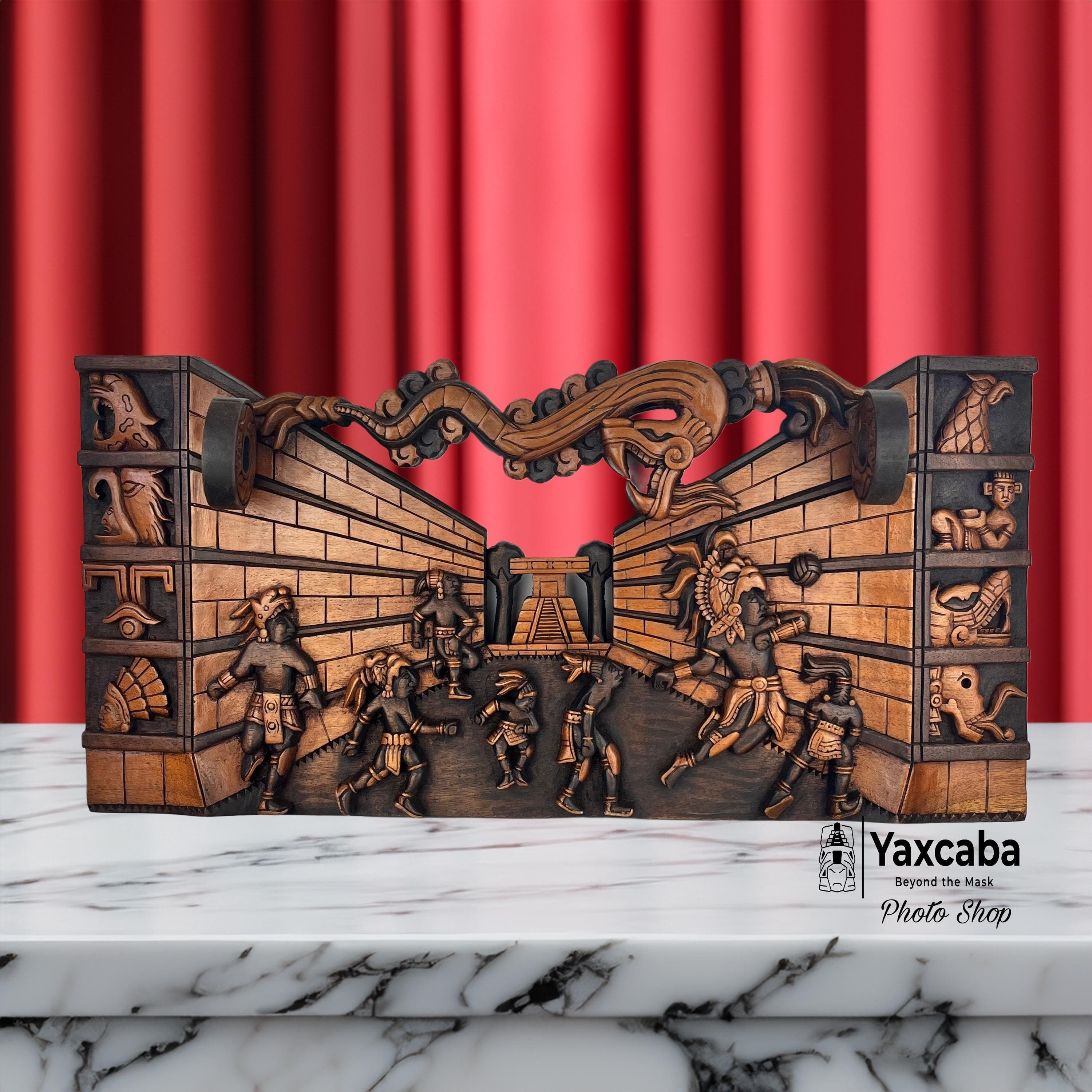 Pok-a-tok Mayan Ball Game. - Etsy