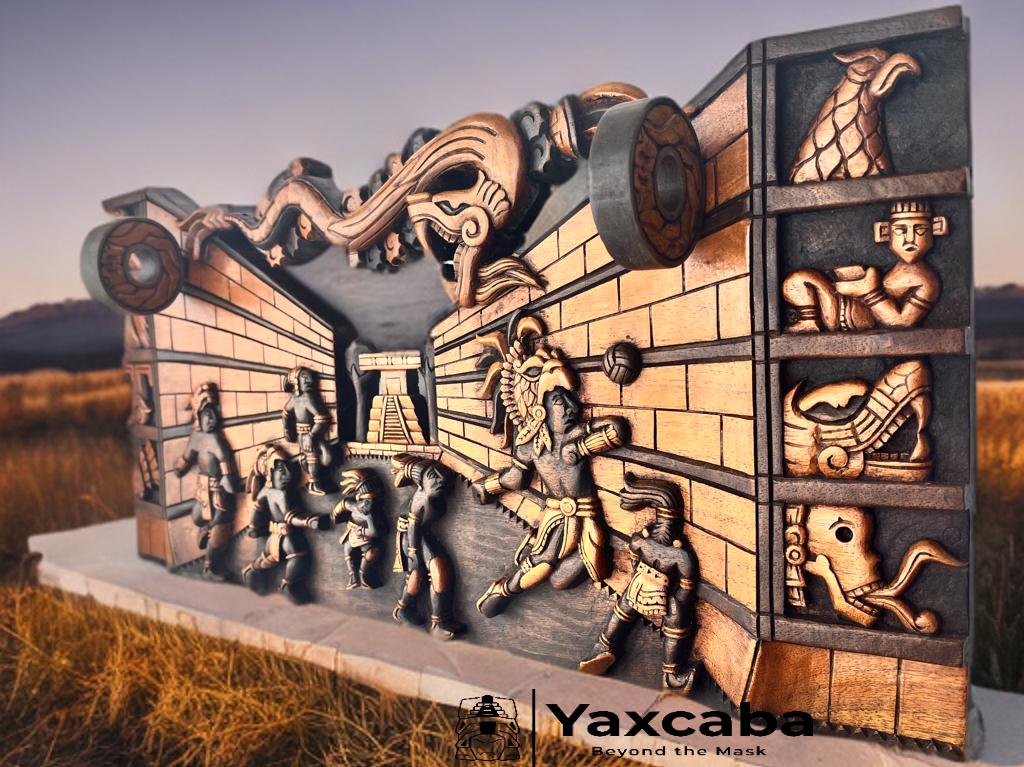 Pok-a-tok Mayan Ball Game. - Etsy