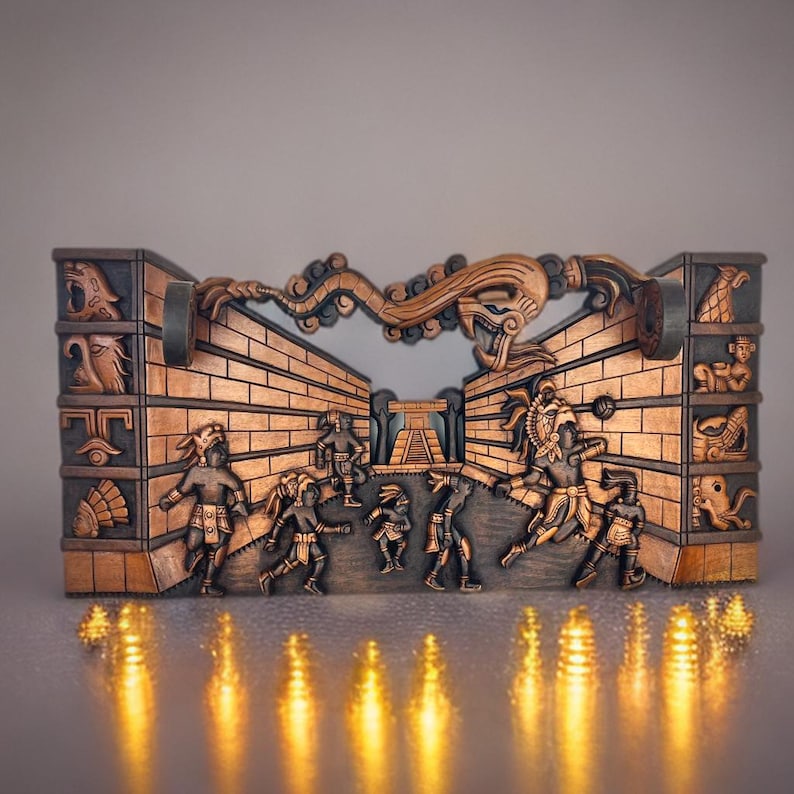 Pok-a-tok Mayan Ball Game. - Etsy