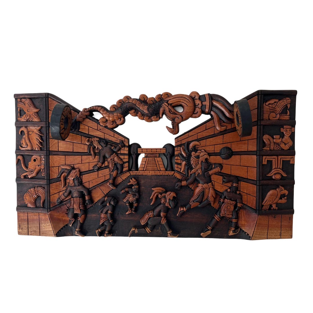 Pok-a-tok Mayan Ball Game. - Etsy