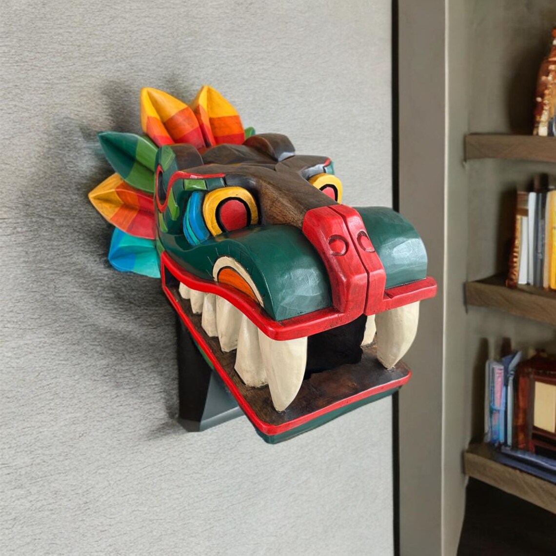 Kukulkan, Mayan Decor, Mexican Culture, Aztec Art - Etsy