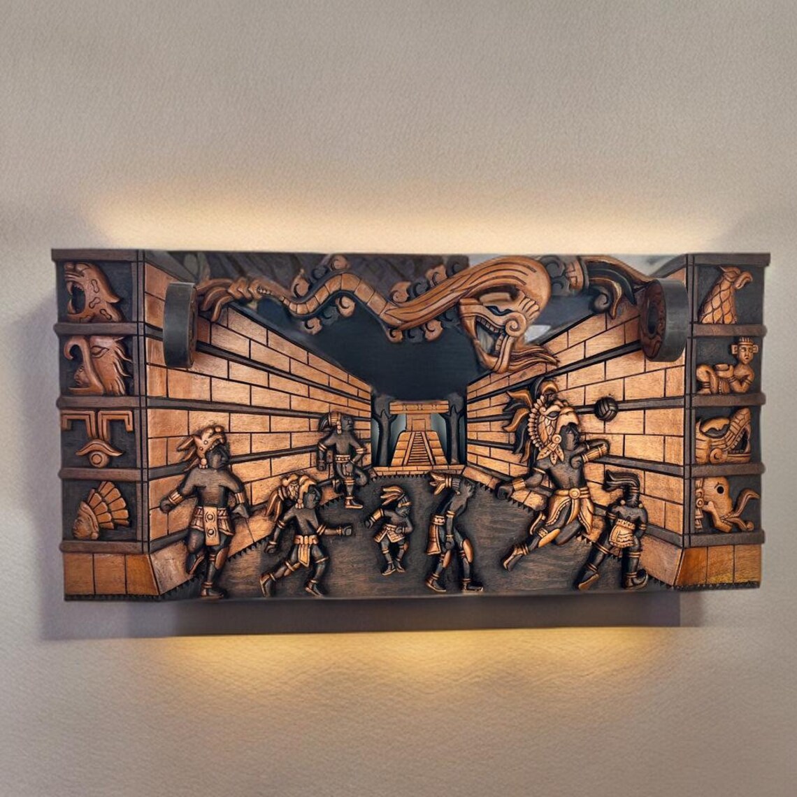 Pok-a-tok Mayan Ball Game. - Etsy