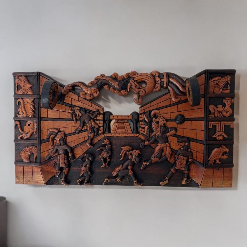 Pok-a-tok Mayan Ball Game. - Etsy