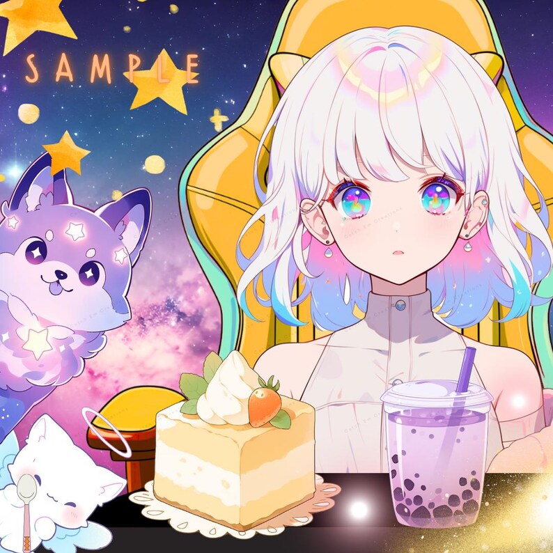 Pngs of Vtuber and Pngtuber Gaming Chairs Stream & Twitch Decorations ...