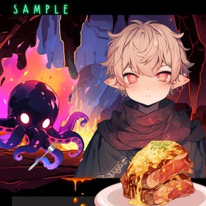 VTUBER Asset | Vtuber / Pngtuber | Monster Hunter Inspired Food ...