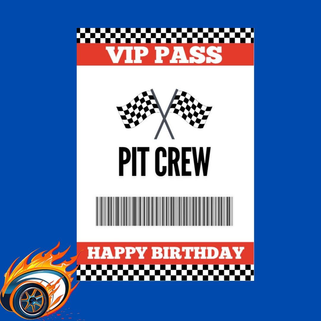 Pit Crew Badges - Etsy