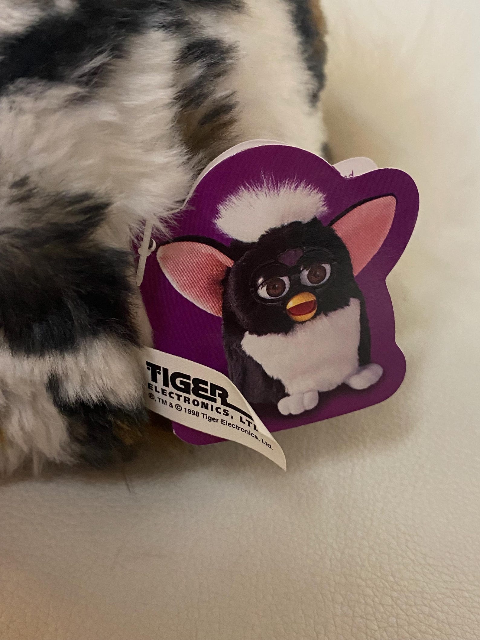 Vintage 1998 Furby Snow Leopard - Tiger Electronics (NOT WORKING) - Etsy