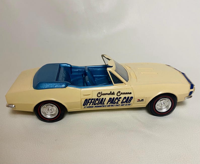Vintage 1967 Camaro Pace Car Model - Chevrolet Promotional Display - Etsy