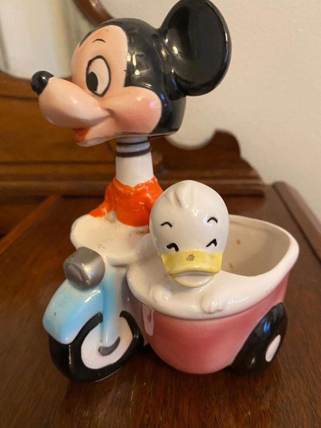 Vintage Mickey Mouse MCM Ceramic Planter by Enesco in the 1970s ...