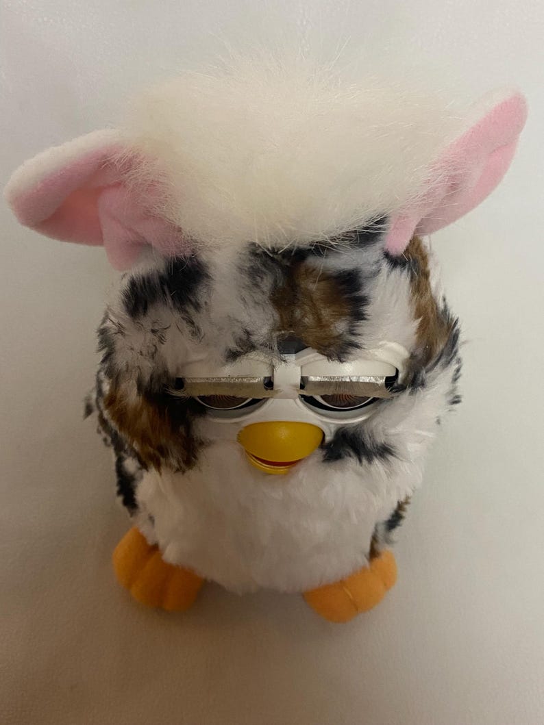 Vintage 1998 Furby Snow Leopard - Tiger Electronics (NOT WORKING) - Etsy