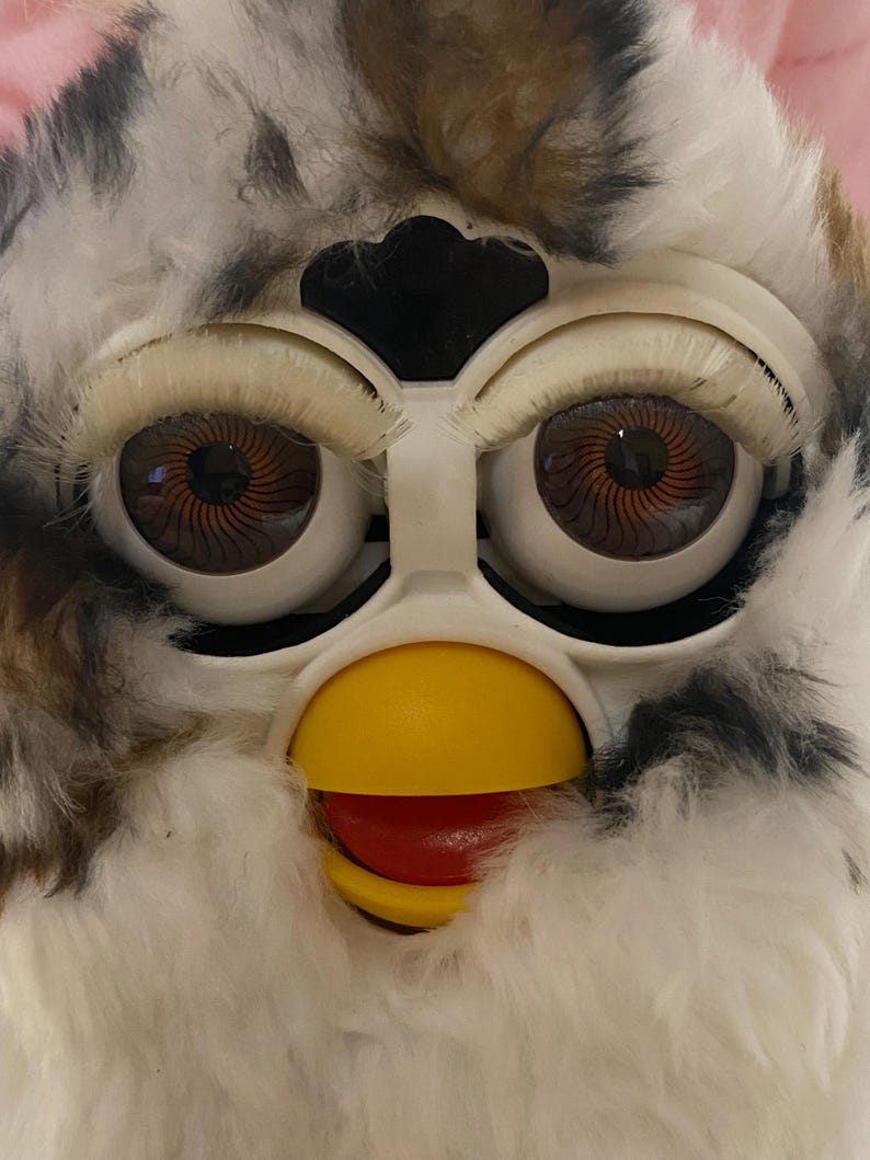 Vintage 1998 Furby Snow Leopard - Tiger Electronics (NOT WORKING) - Etsy