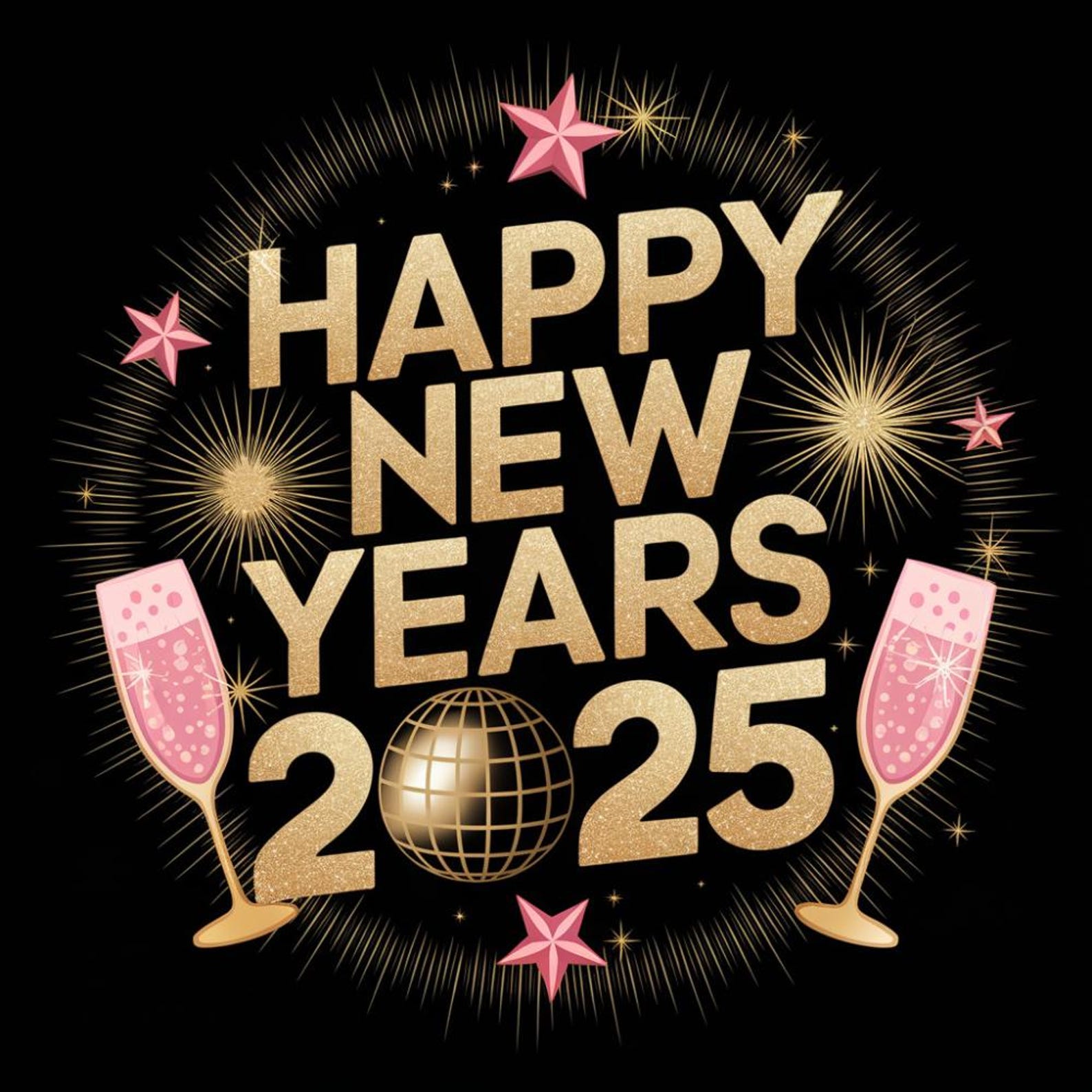 Happy New Years 2025 Designs - Etsy