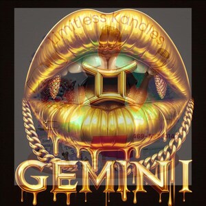 Gemini Drip Art - Set of 3 | Bold & Luxurious Zodiac Wall Art - Etsy