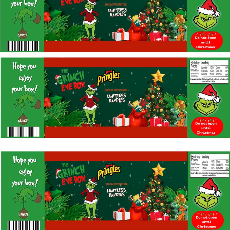 Grinch Party Favors - Etsy