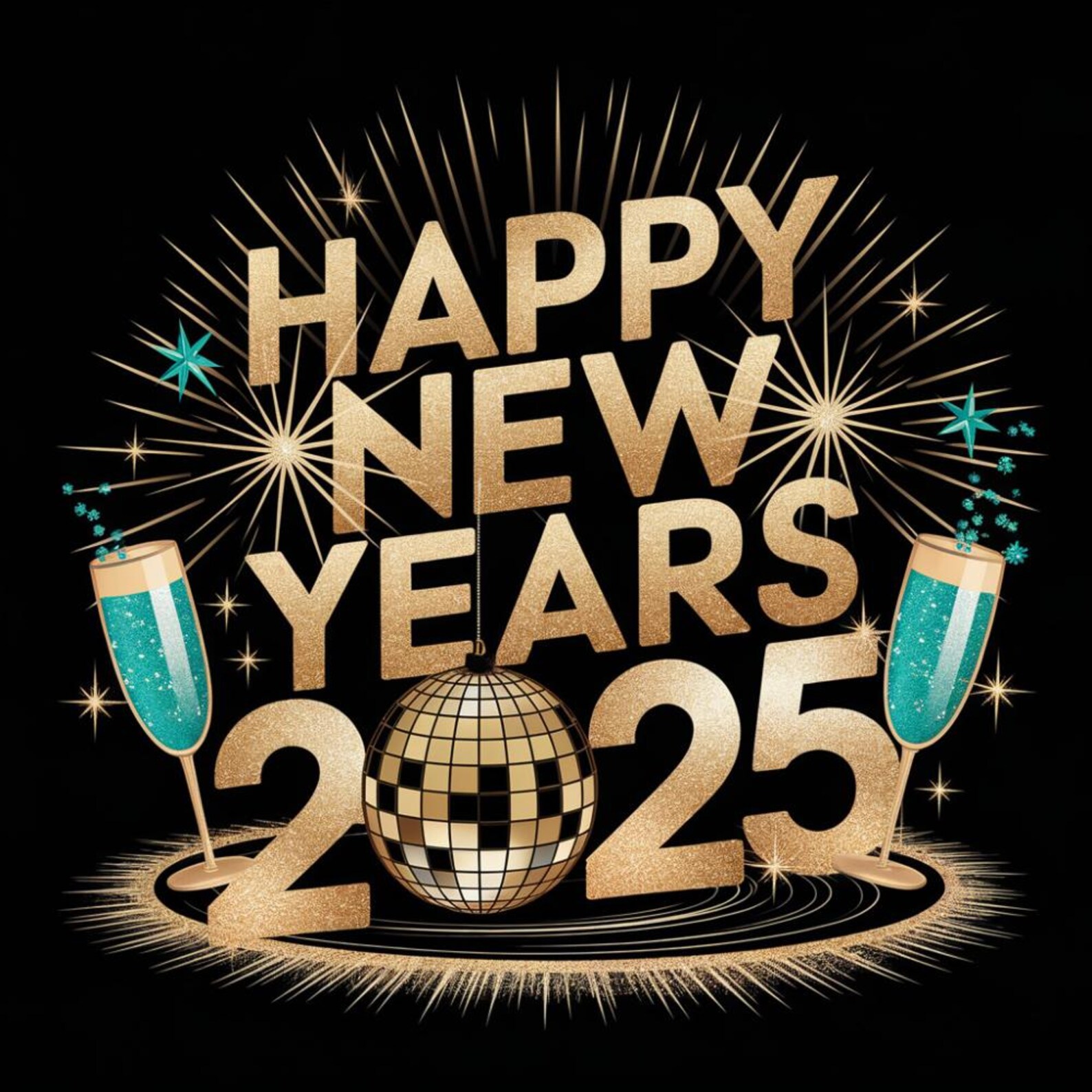 Happy New Years 2025 Designs - Etsy