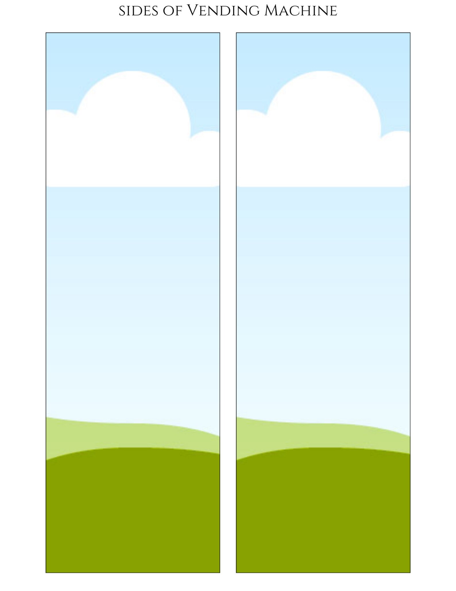 Vending Machine Editable Templates (sizes 8x10, 12x16 and 16x20) - Etsy