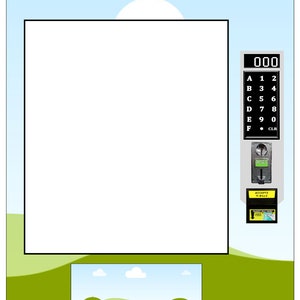 Vending Machine Editable Templates (sizes 8x10, 12x16 and 16x20) - Etsy