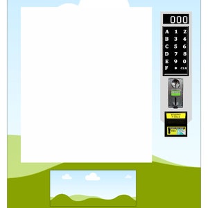 Vending Machine Editable Templates (sizes 8x10, 12x16 and 16x20) - Etsy