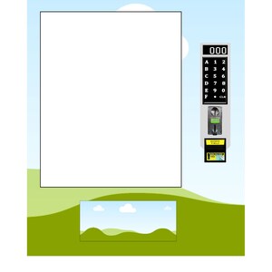 Vending Machine Editable Templates (sizes 8x10, 12x16 and 16x20) - Etsy