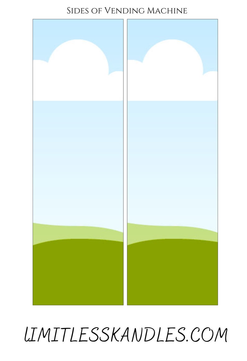 Vending Machine Editable Templates (sizes 8x10, 12x16 and 16x20) - Etsy