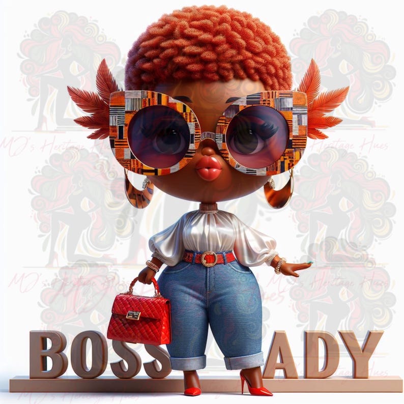 African American Chibi Bundle: Step Into Style" Celebrateyour Heritage ...