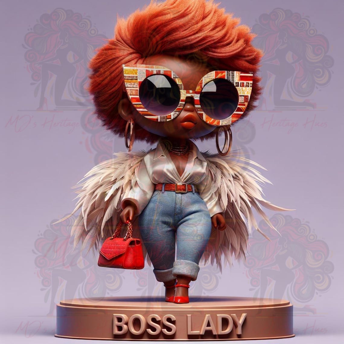 African American Chibi Bundle: Step Into Style" Celebrateyour Heritage ...