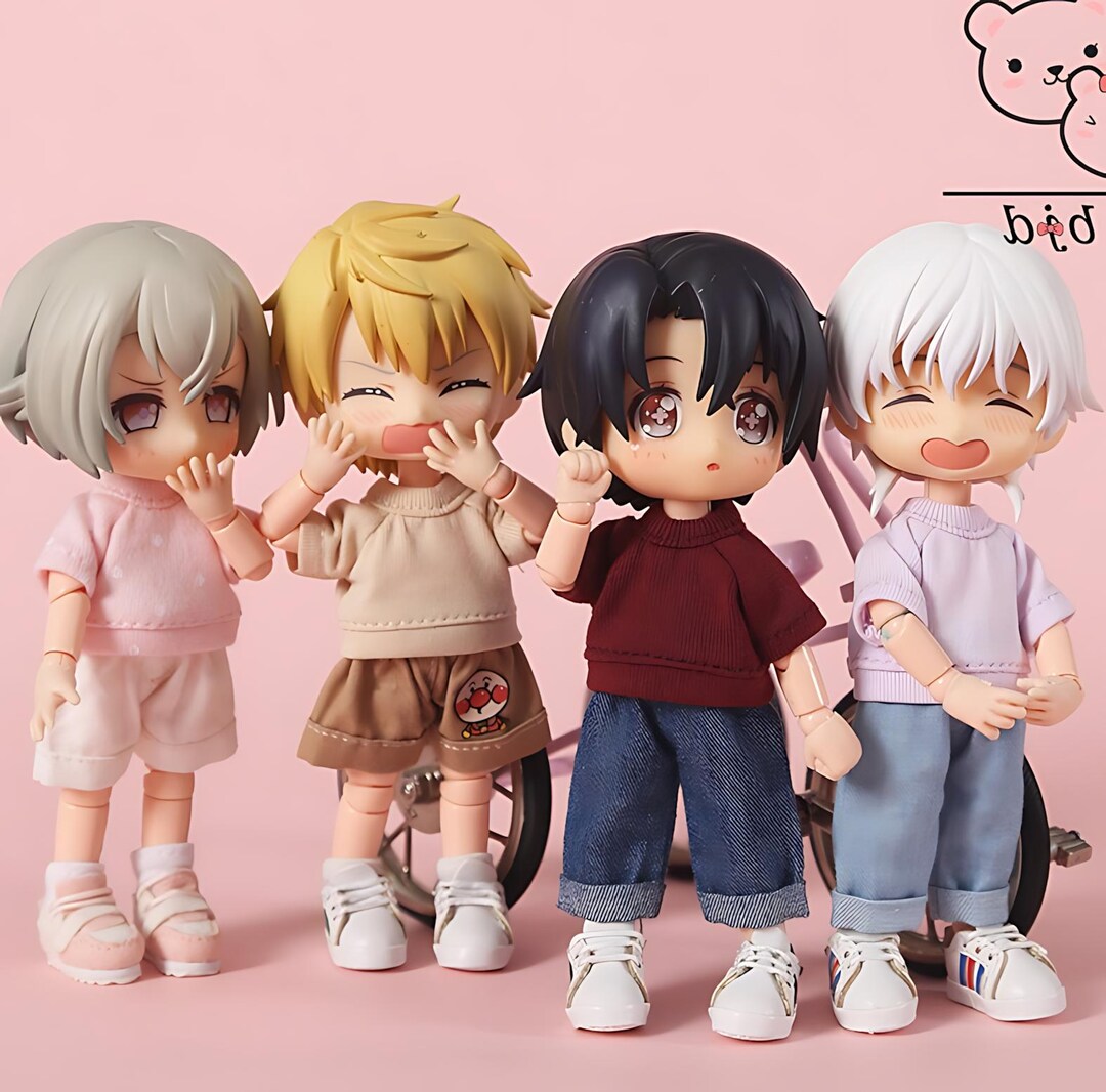OB11 Clothes T-shirt 1/12 BJD Clothes/obitsu11 Clothes Nendoroid Dolls ...