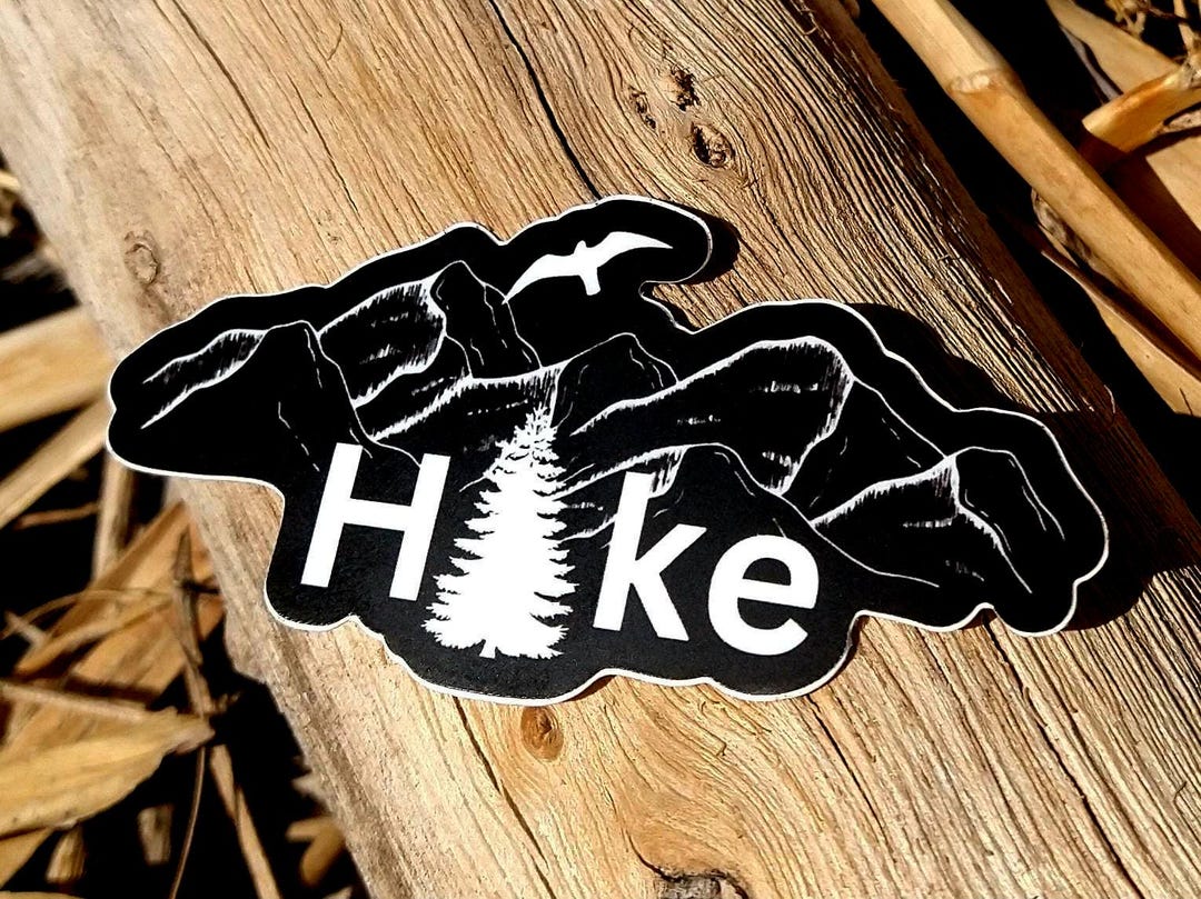 Hike Sticker - Etsy