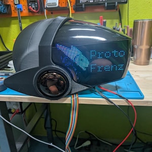 LEGACY MK3 Protogen Head With LED Display - Etsy