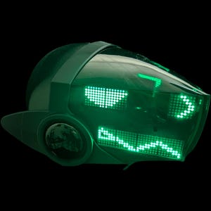 Protogen Head MK3 Protofrenz Studio — LED Matrix or Full-color Panel ...