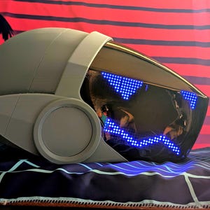 Protogen Interactive Electronics MAX7219 LED Matrix With Boop Sensor ...