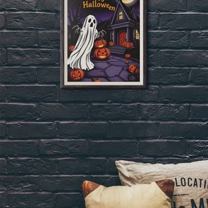 Happy Halloween -decorative Wall Print - Etsy