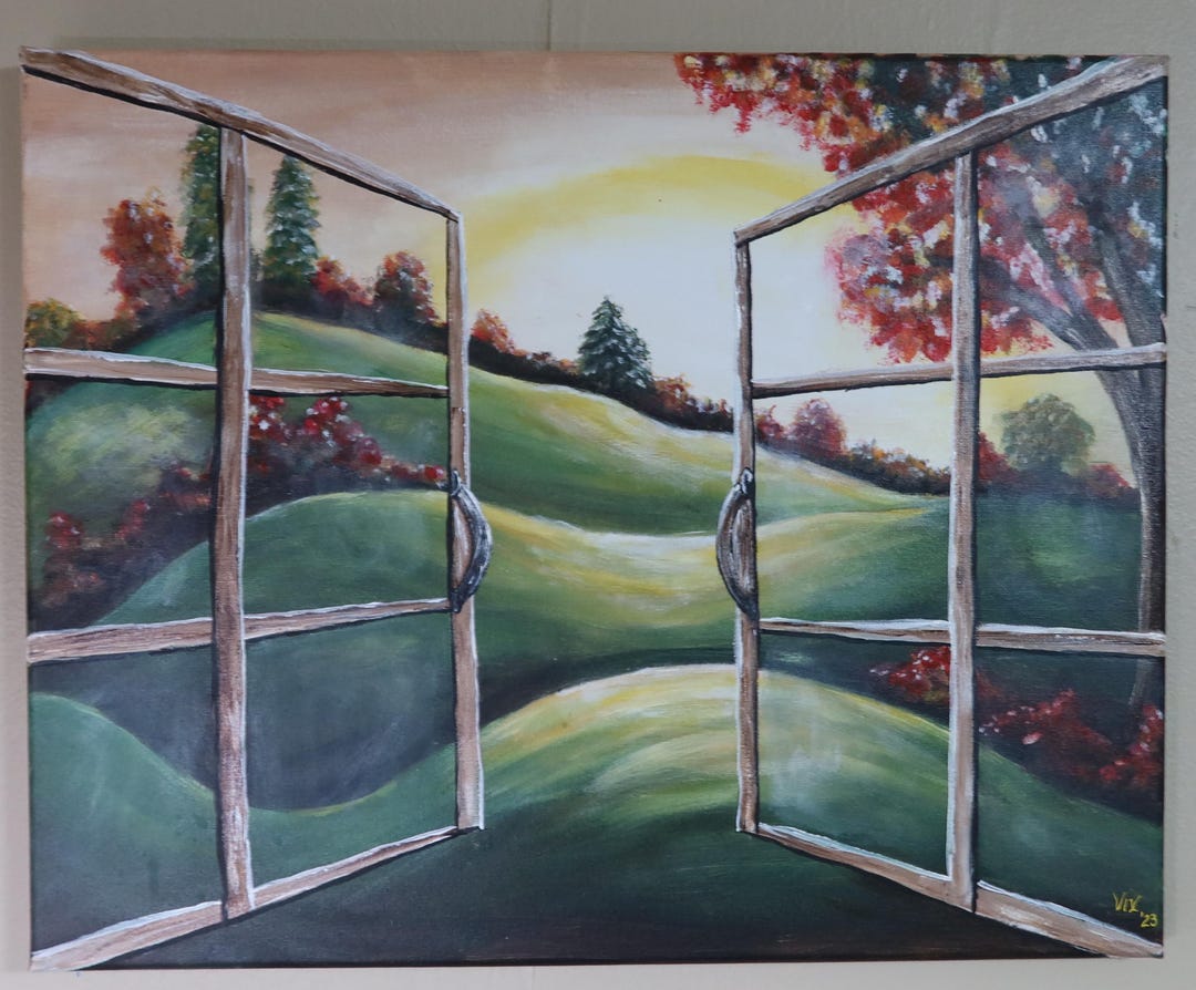 Fall Through the Window - Etsy