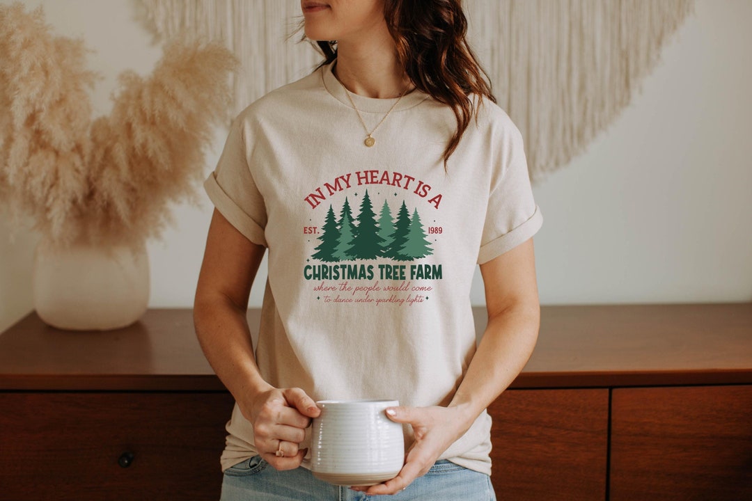 Christmas Tree Farm Shirt, Christmas Tree, Family Christmas T-shirt, in ...
